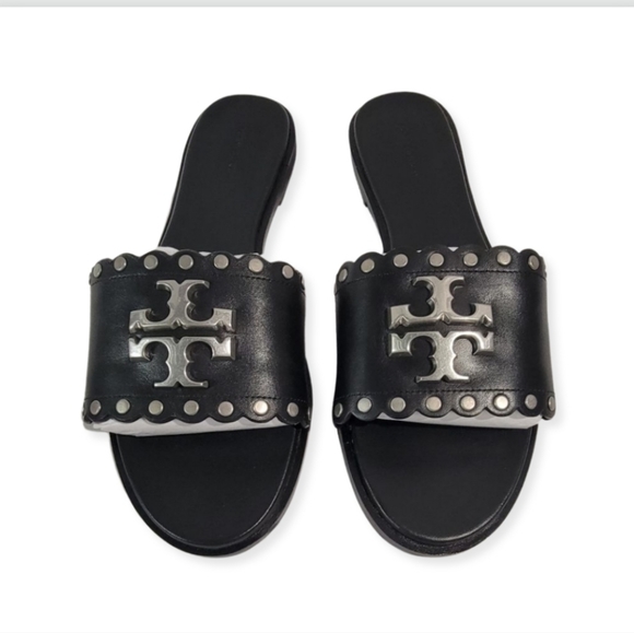 Tory Burch | Shoes | Tory Burch Everly Slide Paris Nappa | Poshmark